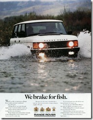 Why can’t Range Rover advertisements be clever anymore? Can’t luxury ...