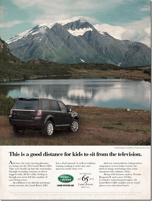 Second to last retro ad from the Land Rover social media campaign - I ...