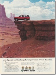 Land Rover Print Ads Gallery Update – 7 Range Rover Classic Classics ...