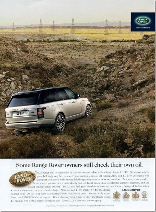 2013 Range Rover Print Advertisements circa 1990 #RangeRover » OVALNEWS ...