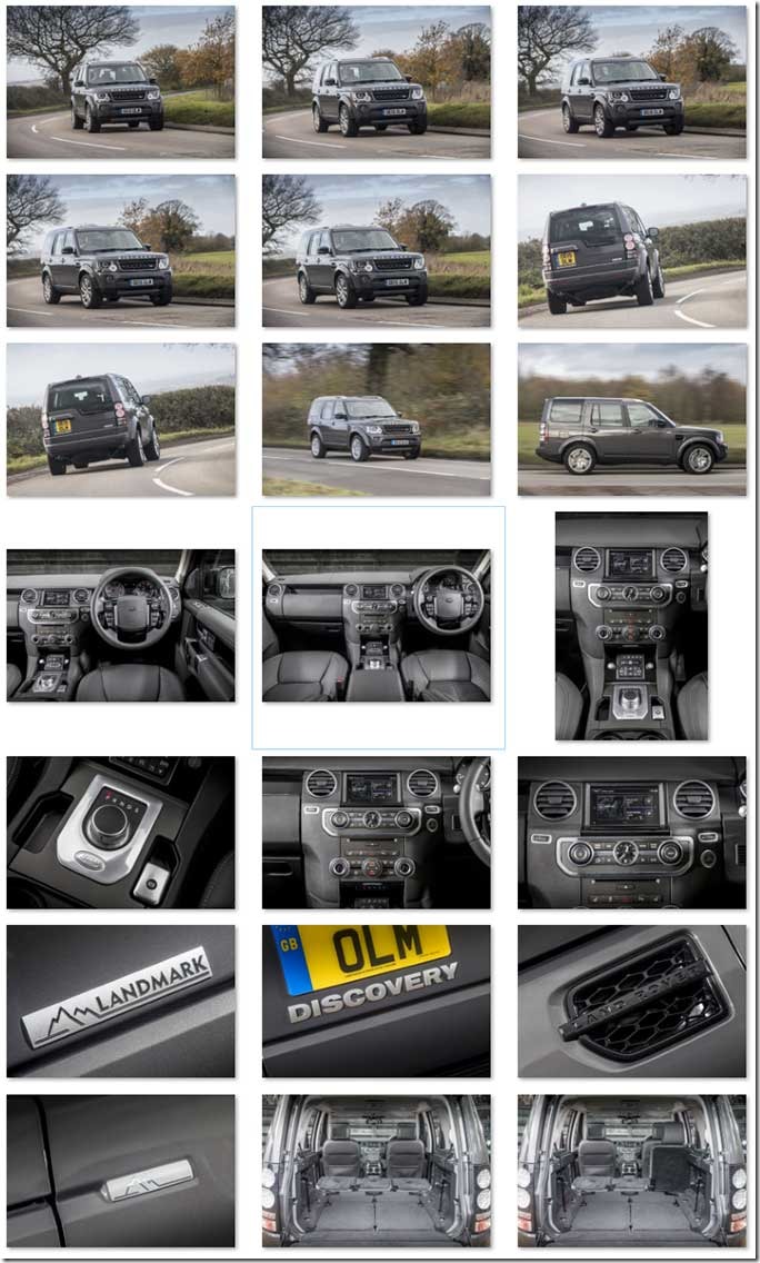 Landmark package for MY2016.5 Land Rover LR4 US Marketing Bulletin ...