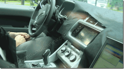 Next Range Rover Sport L494 interior finally spied! #rangerover ...